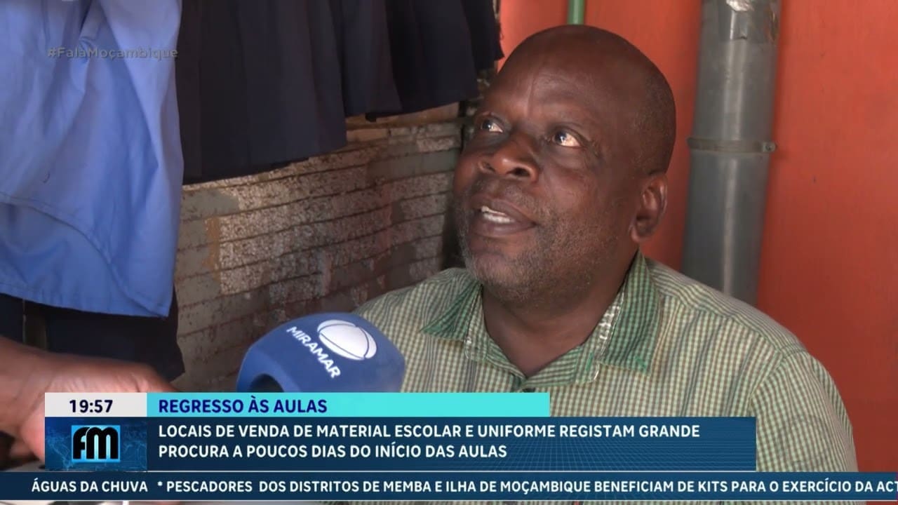 Locais de venda de material de escolar e uniforme registam procura a ...